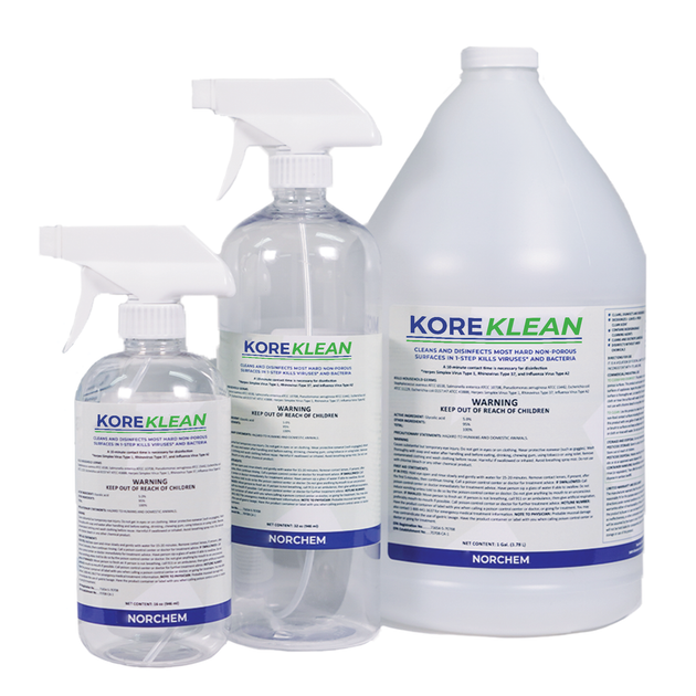 KOREKLEAN™ HARD SURFACE DISINFECTANT CLEANER | Norchem Shop